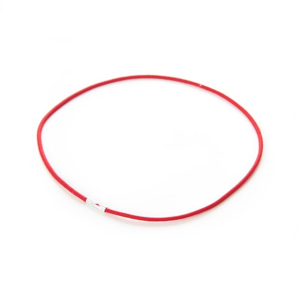 Round Menu Loops Elastic Loops Assembled with Metal Clamp Tag