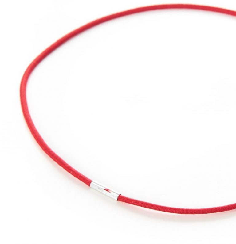 Round Menu Loops Elastic Loops Assembled with Metal Clamp Tag