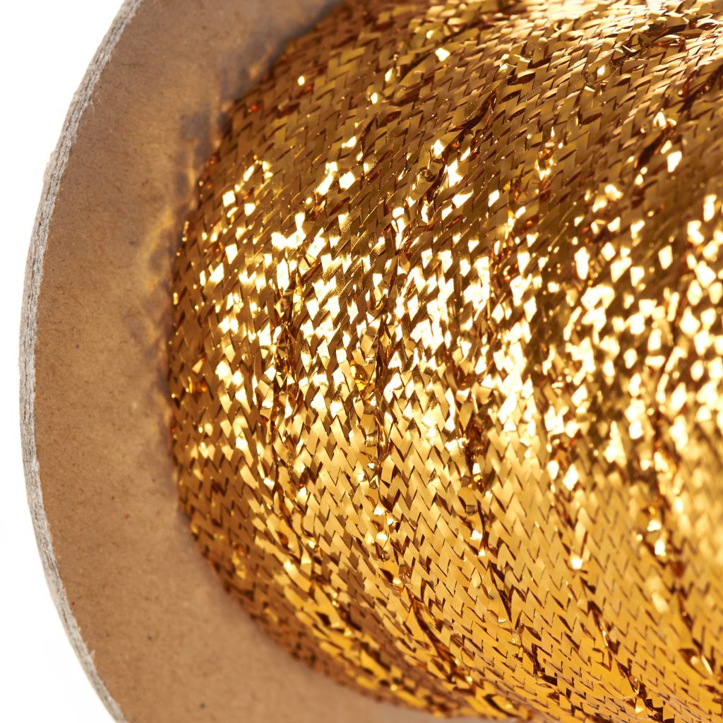 Lurex Flat Braid - Decorative Festive Braid Made in UK Textile Enterprises