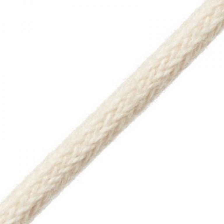 Round Braided Cotton Cords | 100% Natural Biodegradable UK